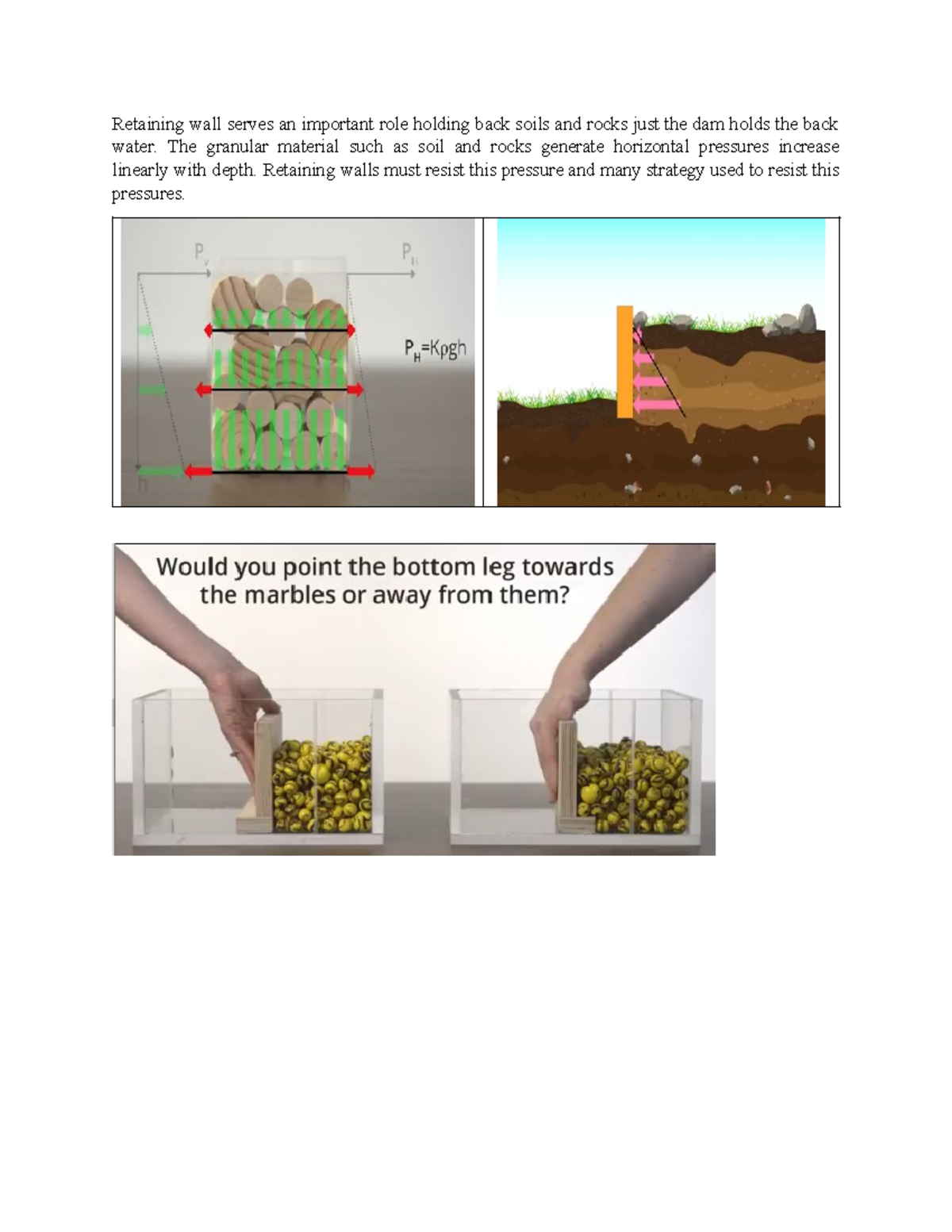 Cantilever Retaining Wall Concept-Bottom Leg Concept - Retaining wall ...