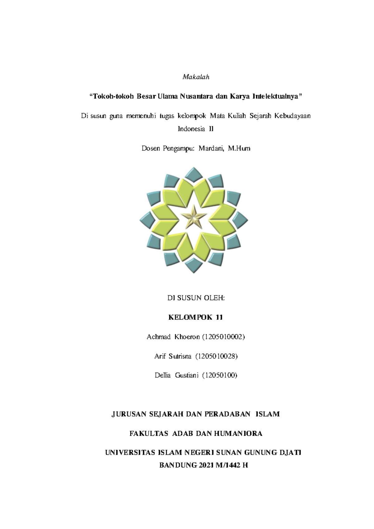 Tokoh Ulama Besar Nusantara dan Karya Intelektualnya - Sejarah ...