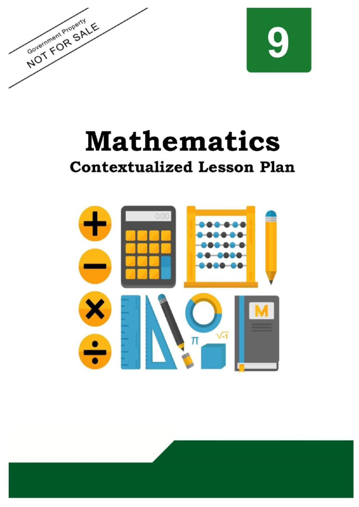 Contextualized Lesson Plan: Angles of Elevation/Depression for Math 9 ...