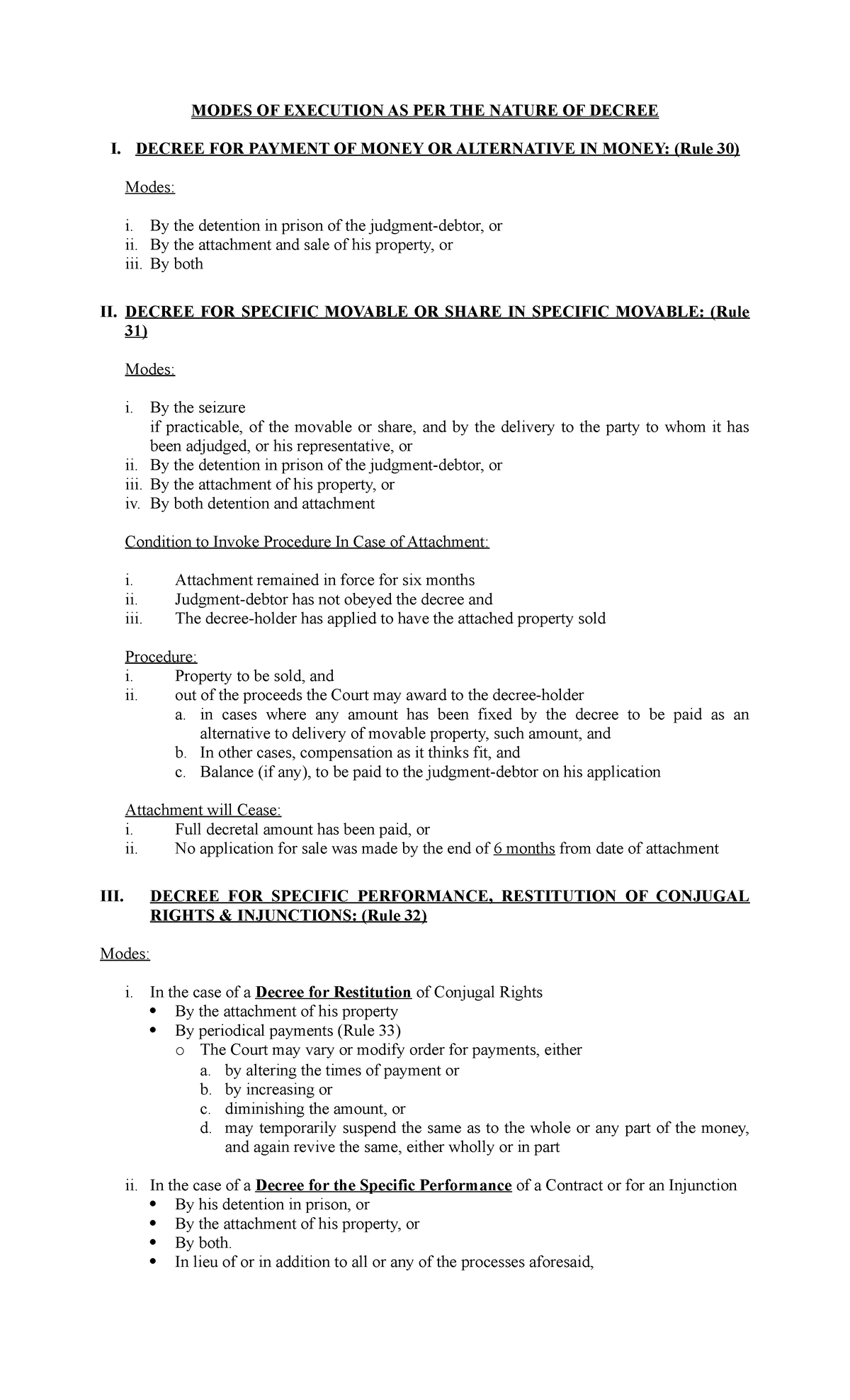 Lecture 9 Order 21 Execution Modes Of Execution Modes Of Execution As