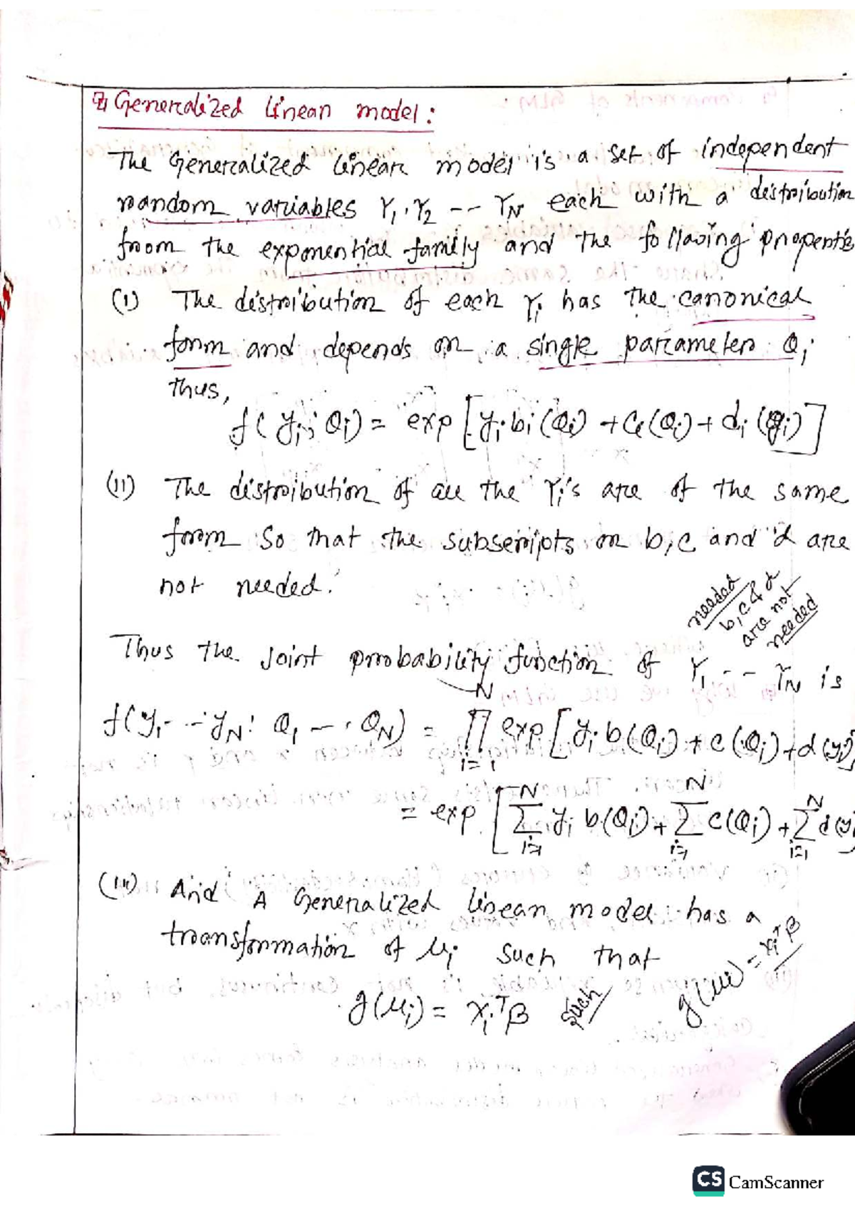 Generalized Linear Model (GLM) Analysis: Key Concepts and Applications - Studocu