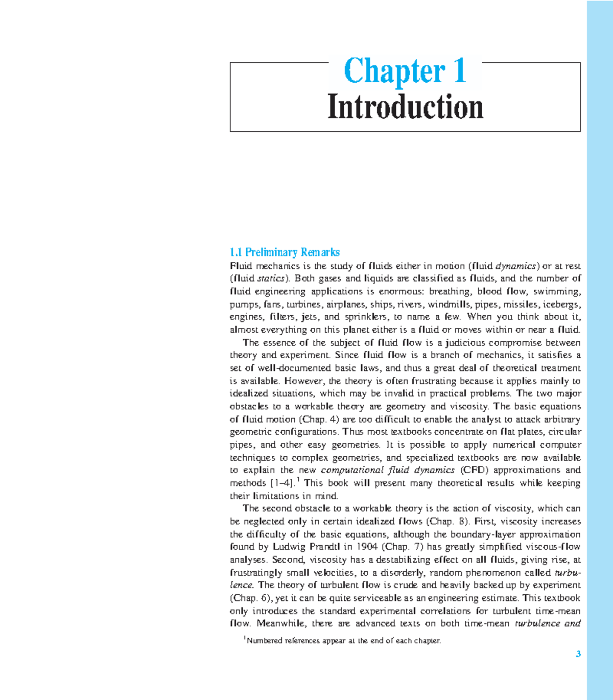 Fluid Mechanics and Dimensional Analysis: Chapter 1 Overview - Studocu