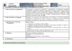 DLL Matatag Science 4 Q1 W1 - MATATAG K to 10 Curriculum Weekly Lesson ...