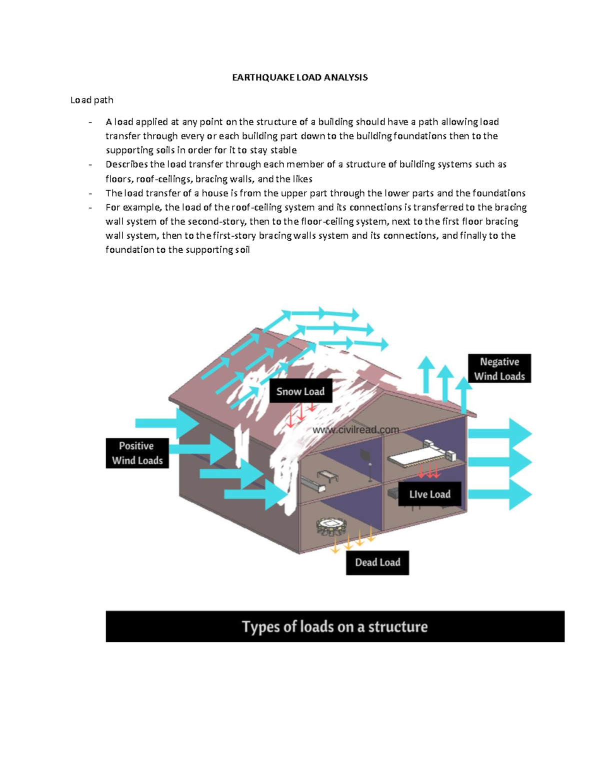 Earthquake Load Analysis: Principles of Structural Stability and ...
