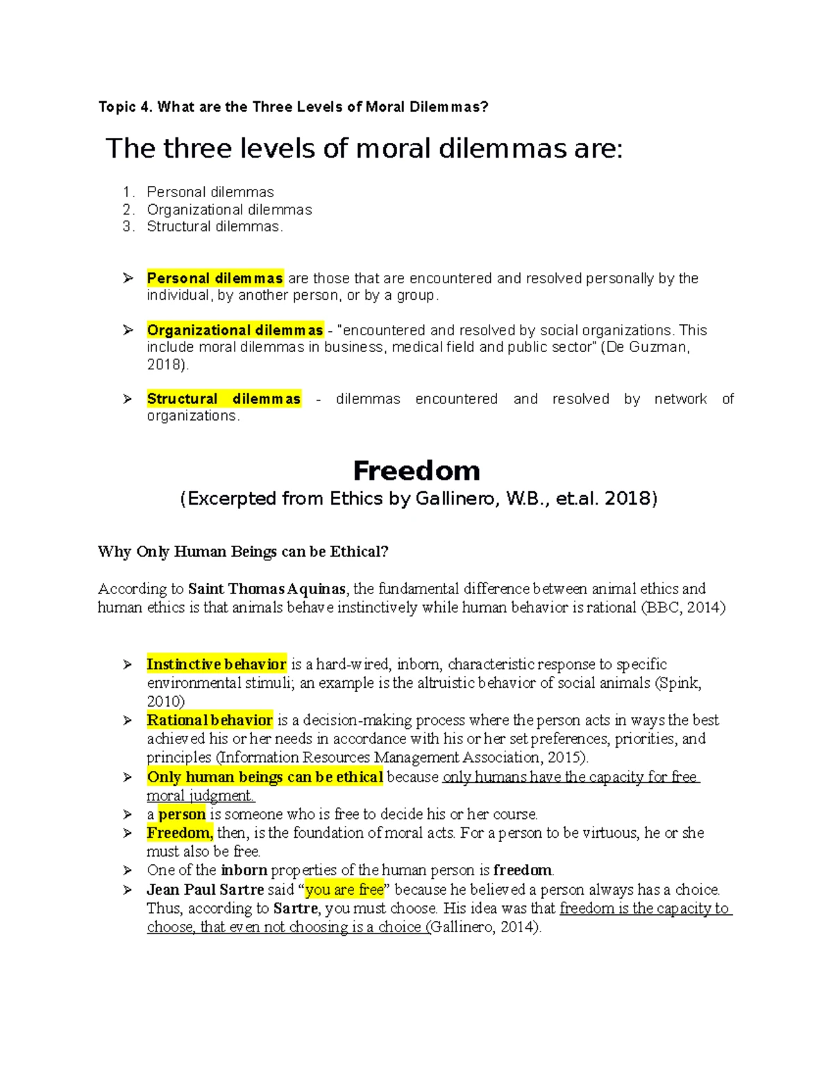 Ethics and Culture Lecture 3 - Culture in Moral Behavior - Lesson 2: THE MORAL AGENT: CULTURE IN ...