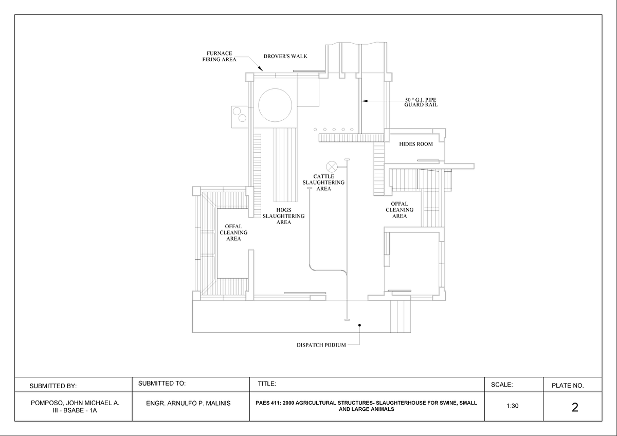 Pomposo III-ABE-1A PAES 411-Slaugther House for Swine, Small and Large ...
