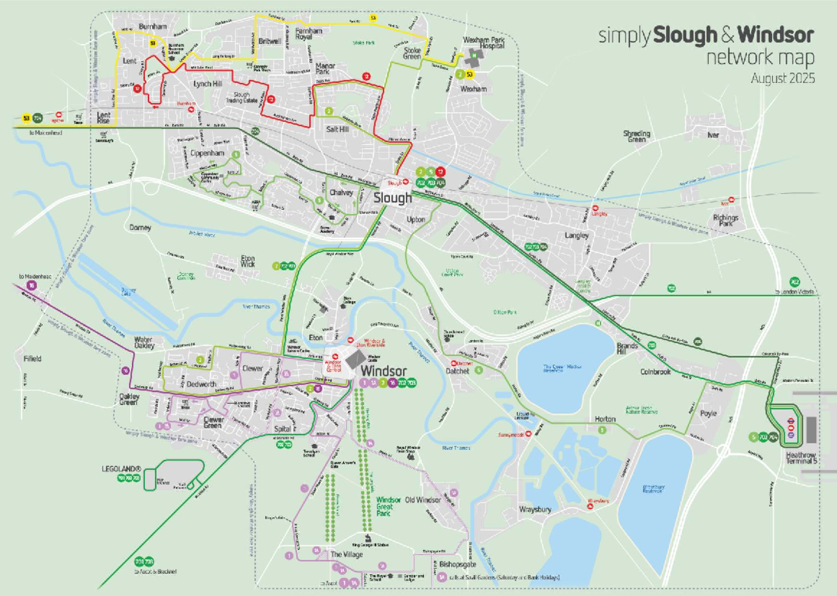Slough & Windsor Fare Zone Map & Bank Statement Details - Studocu