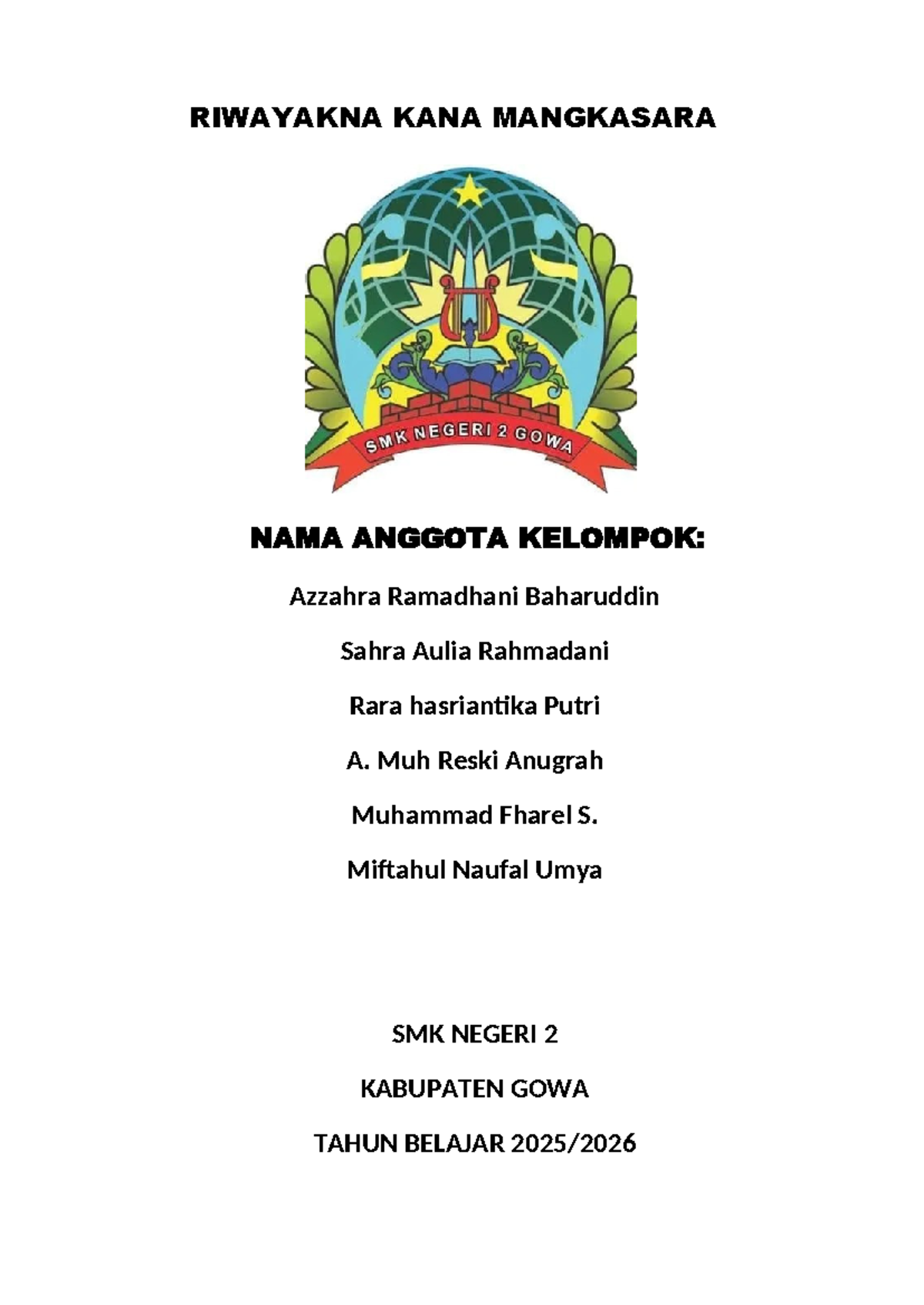 IPAS - Zat dan Perubahannya: Makalah Kelompok 6 SMK 2 Gowa - Studocu