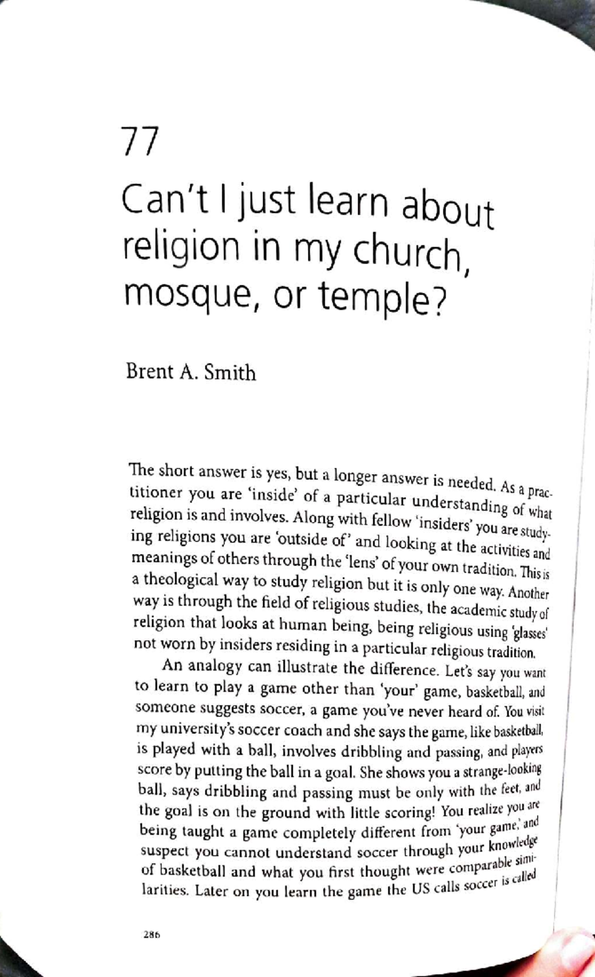 Smith - Lecture Notes for REL 101: Understanding Religion in Context ...