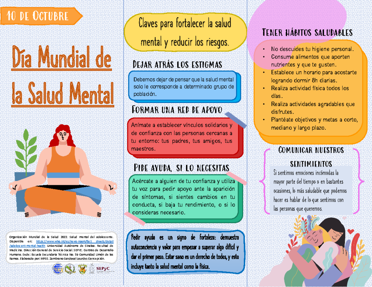 Guía para la Salud Mental Adolescente: Claves y Estrategias - Studocu