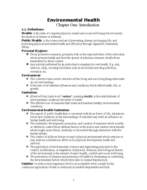 HE 2 - Lecture notes 1 - Hawassa University Health Education Handout ...