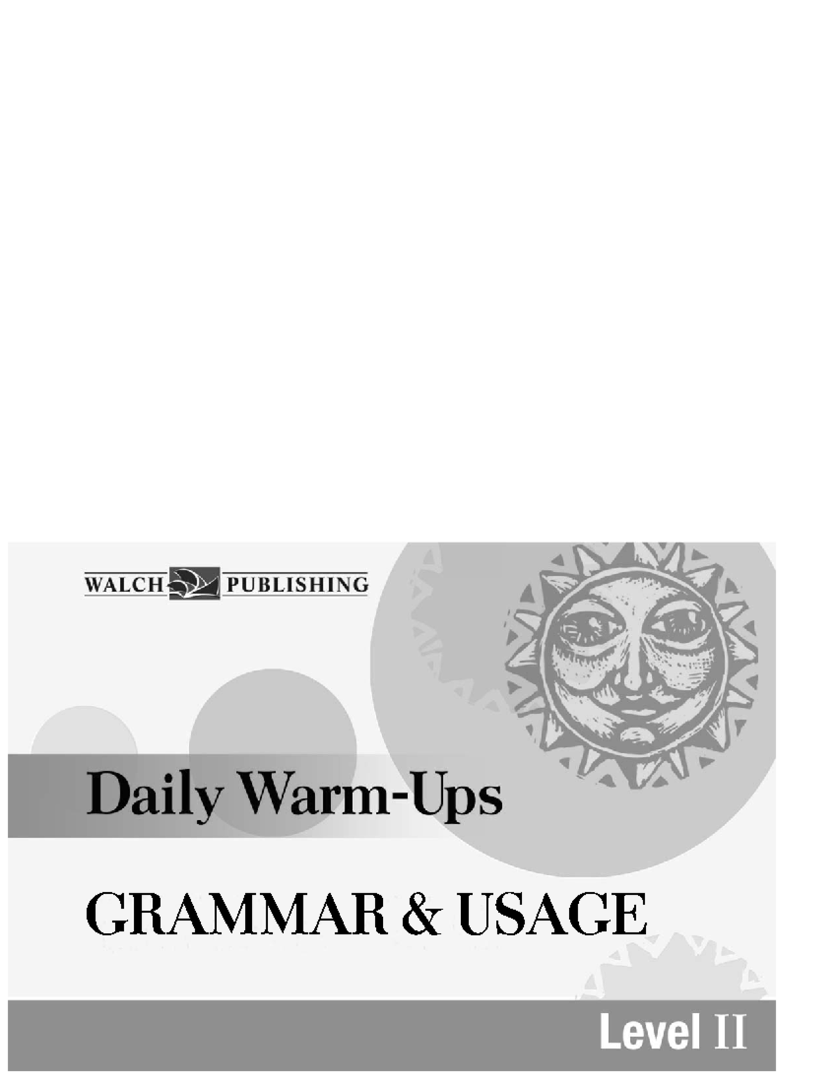 Daily Warm-Ups: Grammar & Usage Level II (2006) - Anna's Archive - Studocu