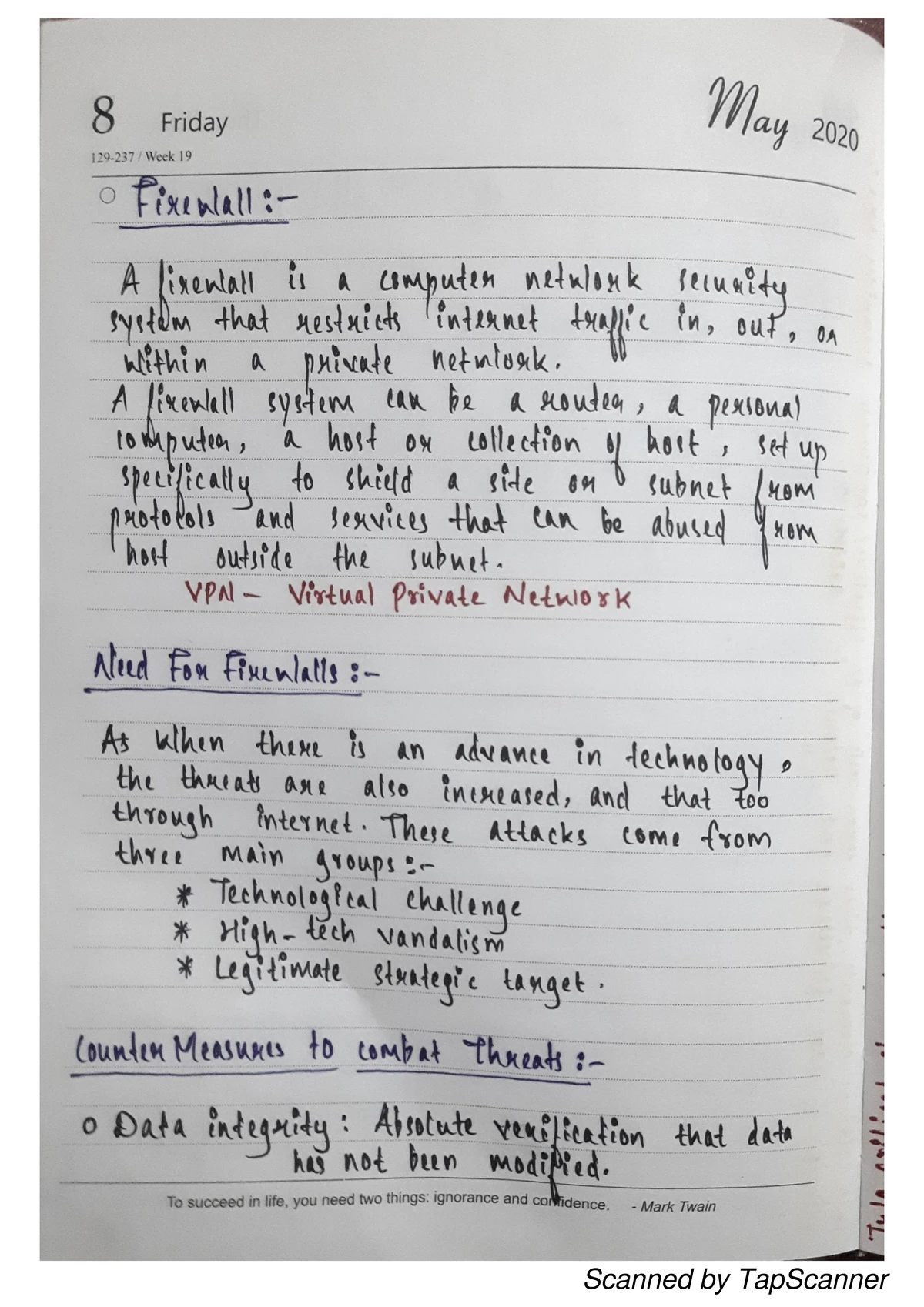 Cyber Forensics Lecture Notes Unit 3 I Syllabus Introduction Computer Forensics