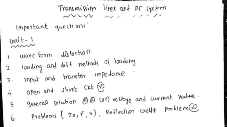 TLRF Important Questions on Transmission Lines and RF Systems - Studocu