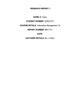 UJ - Information Systems 1A - Studocu