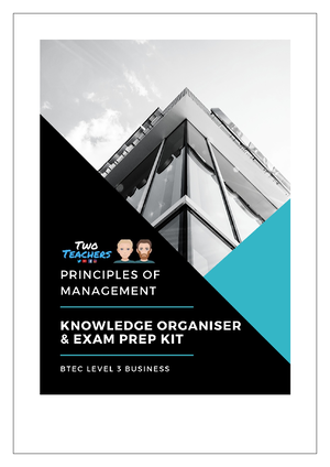 Unit 6- principles of management structure - Unit 6: Principles of ...