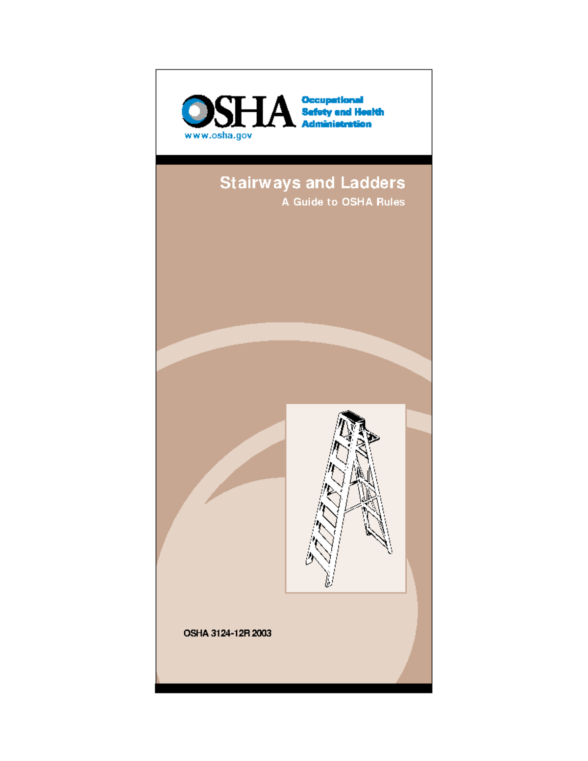 OSHA 3124 Ladder Safety Guidelines and Compliance Standards - Studocu