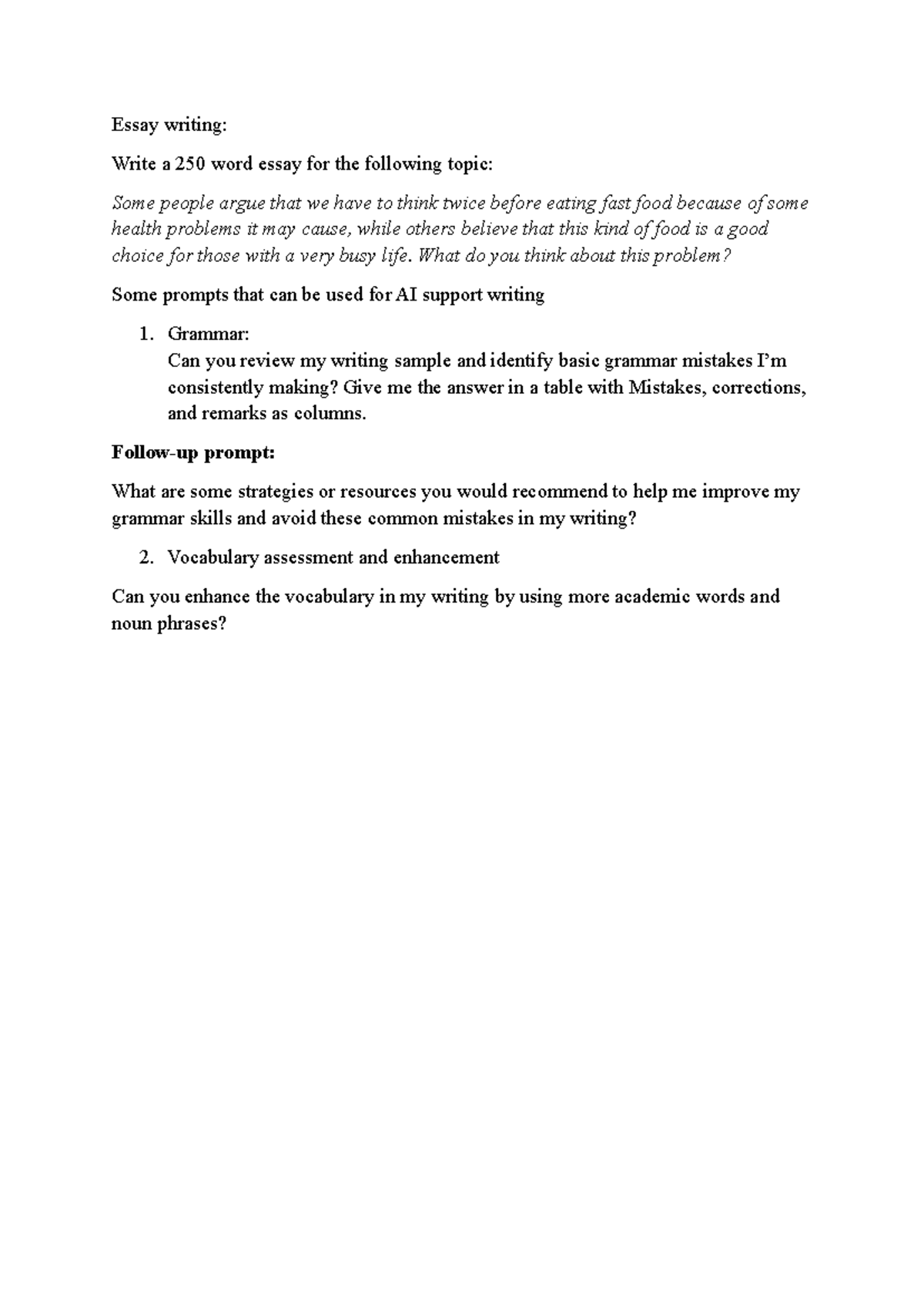 Essay Writing Tips & Strategies for Improving Skills - Studocu