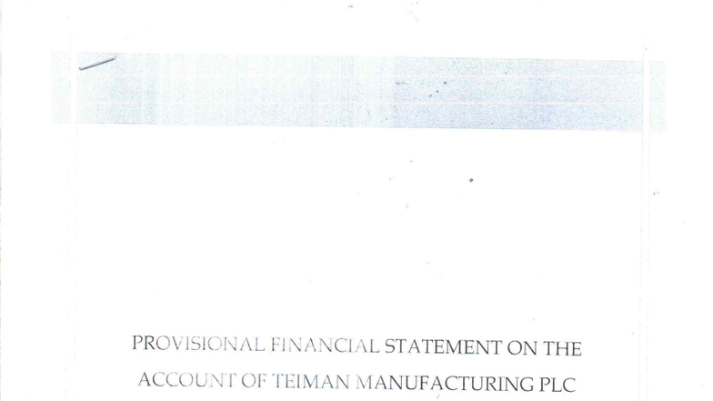 Teiman Manufacturing PLC Financial Statements - Nov 2023 (20251121 ...