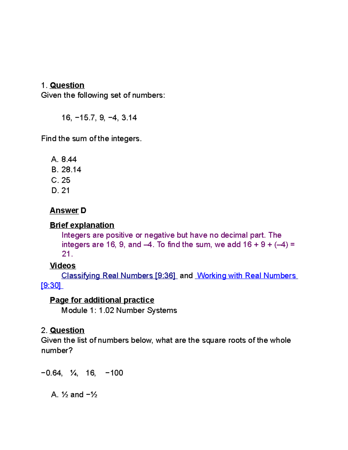 Healthcare Stat Module 2 Practice Review for Final Exam Prep - Studocu