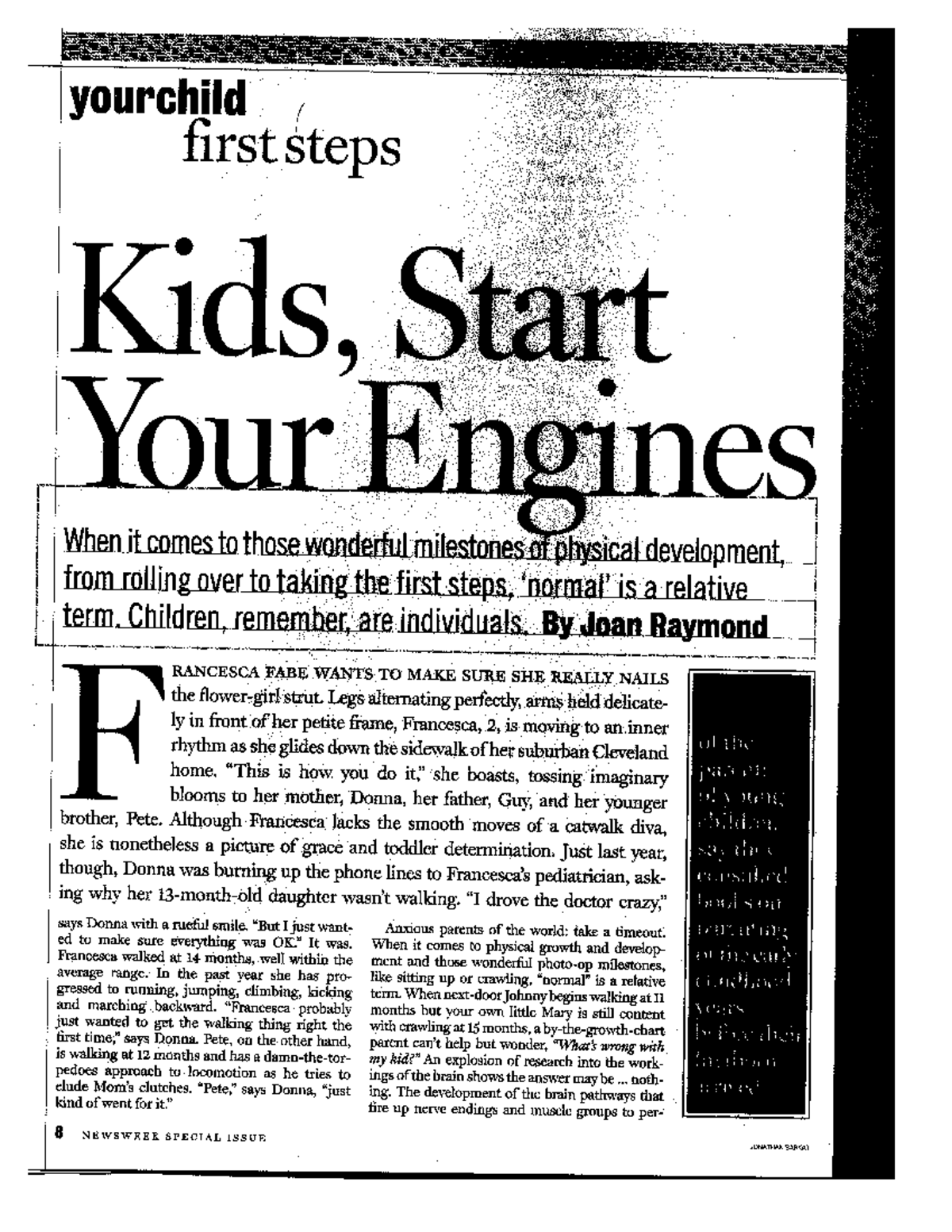 Your Child's First Steps: Understanding Milestones in Development - Studocu