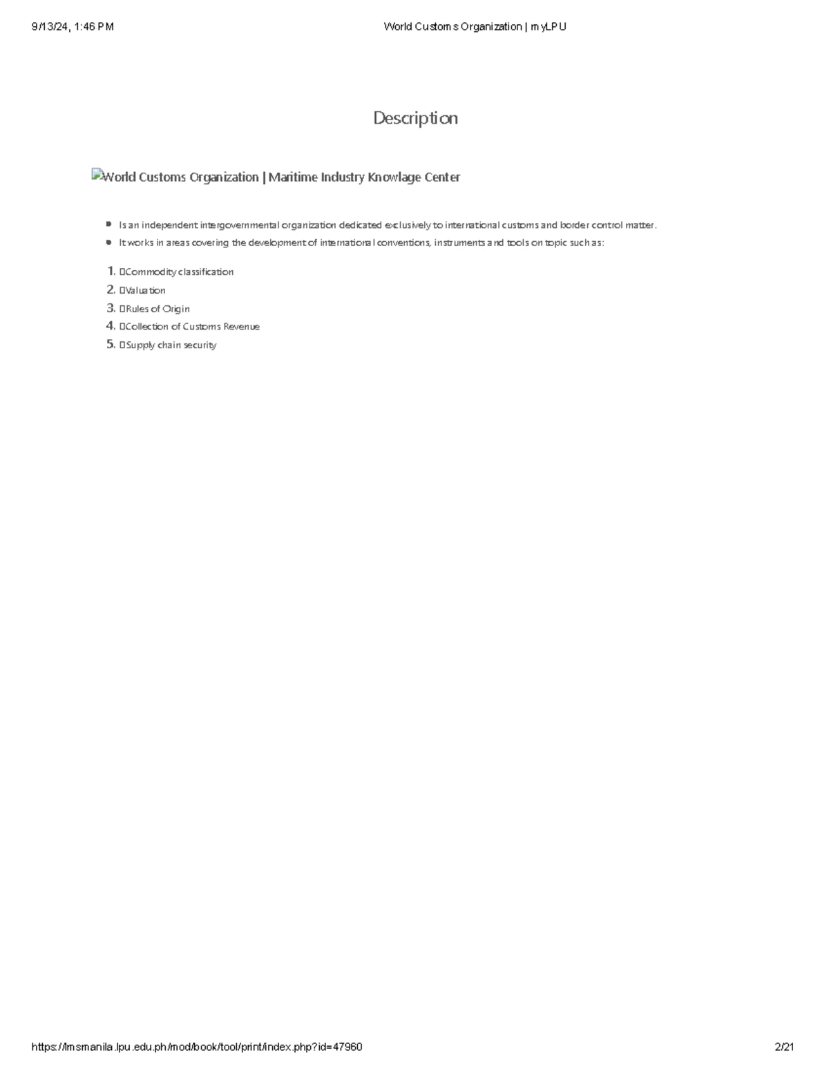 CDP CBW: Overview of Customs Bonded Warehouse Operations and Types ...