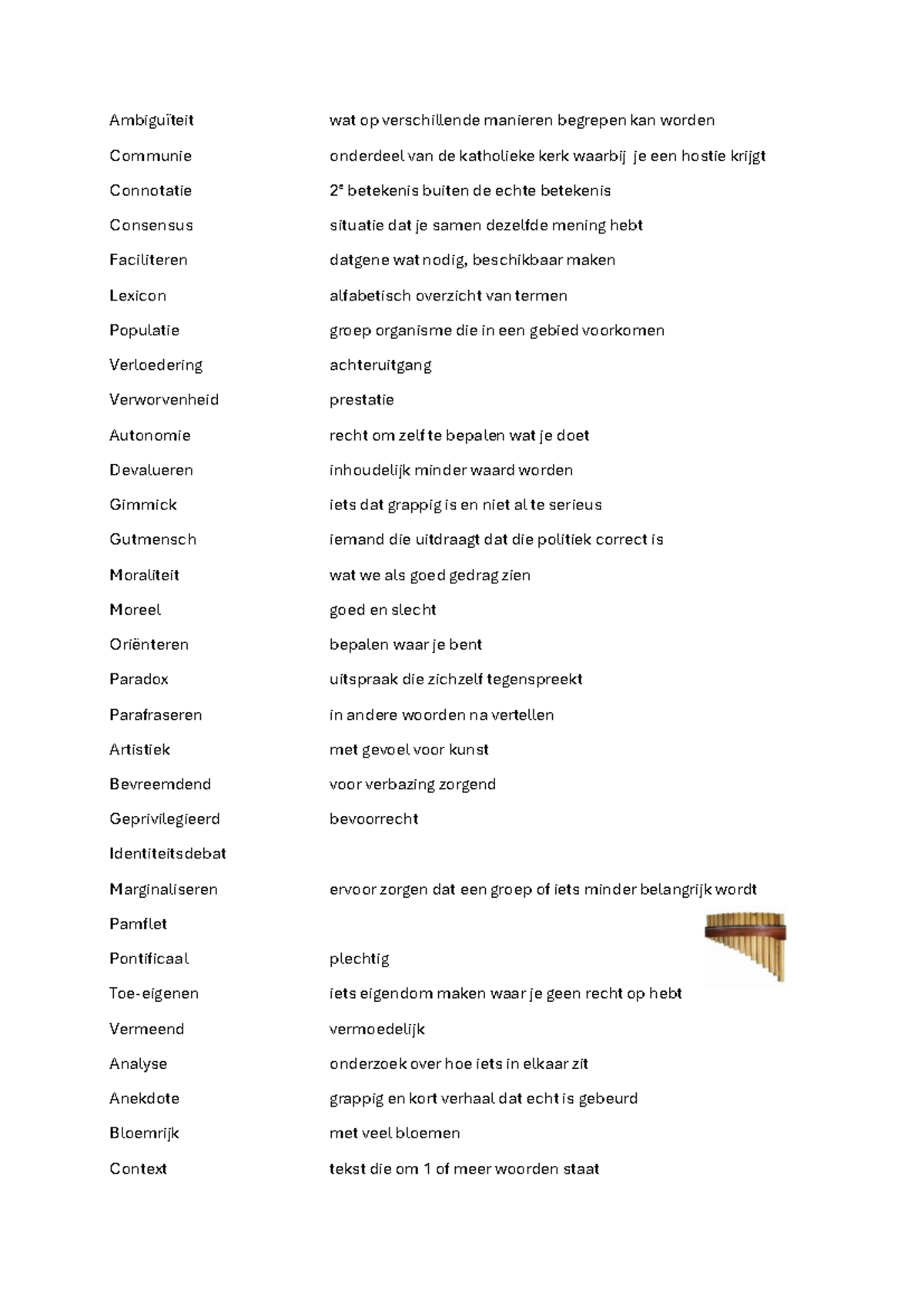 Woordenlijst voor Nl tw 2: Ambiguïteit & Connotatie Verkenning ...
