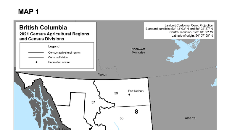 BC census of Agriculture 2021 Regions map - LFS 350 - Studocu