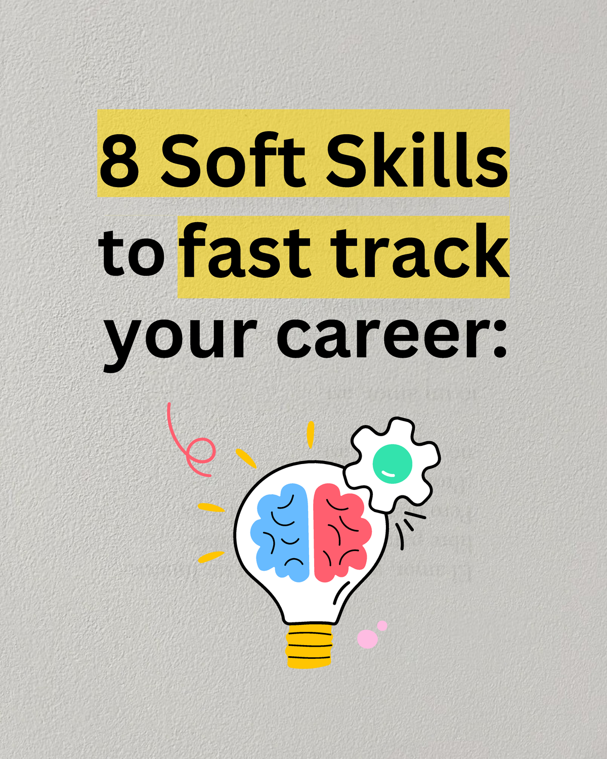 Carrier coaching - Soft skills to fast track your career - 8 Soft ...