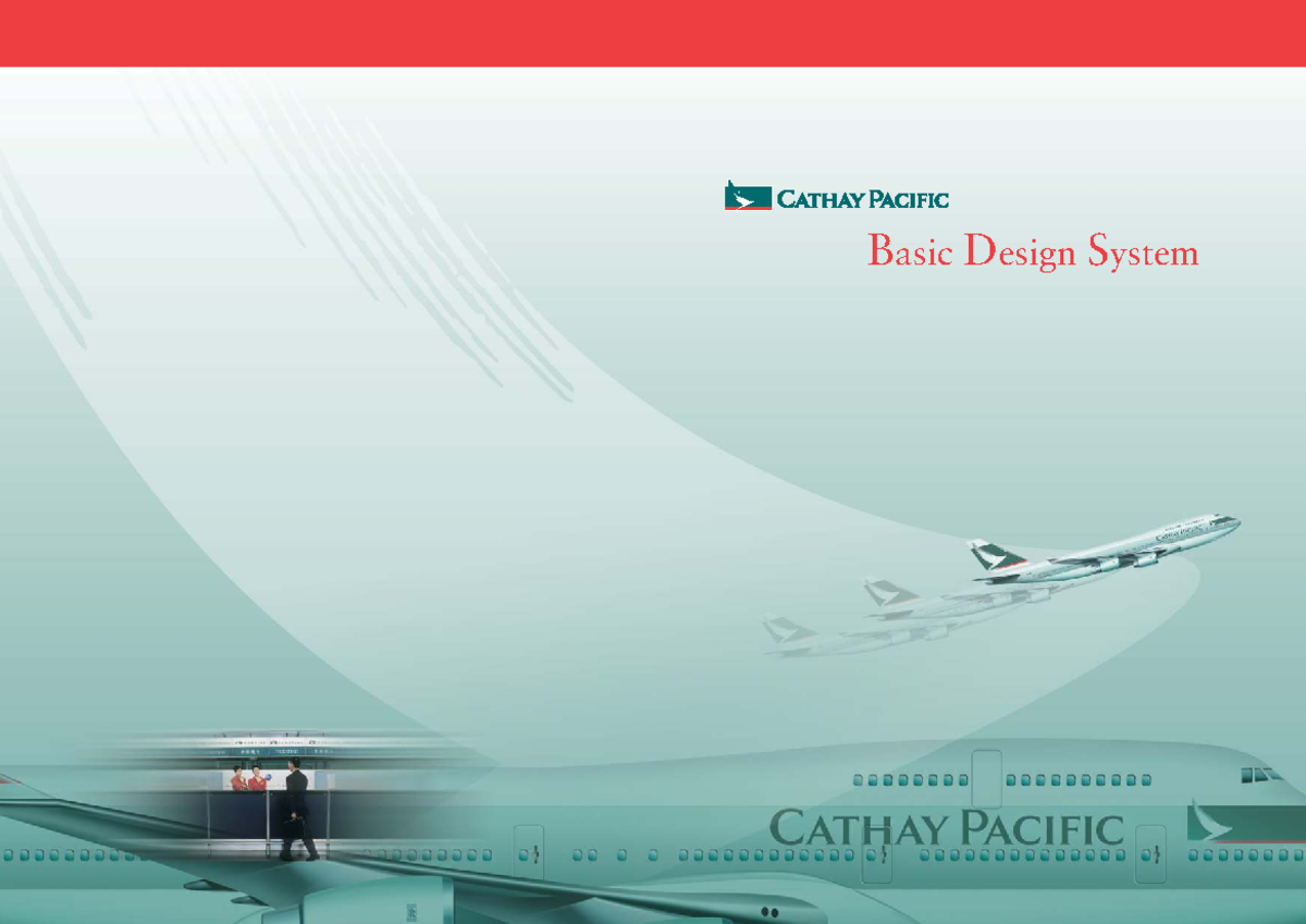 Cathay Pacific Brand Guidelines Manual: Identity Program Overview ...