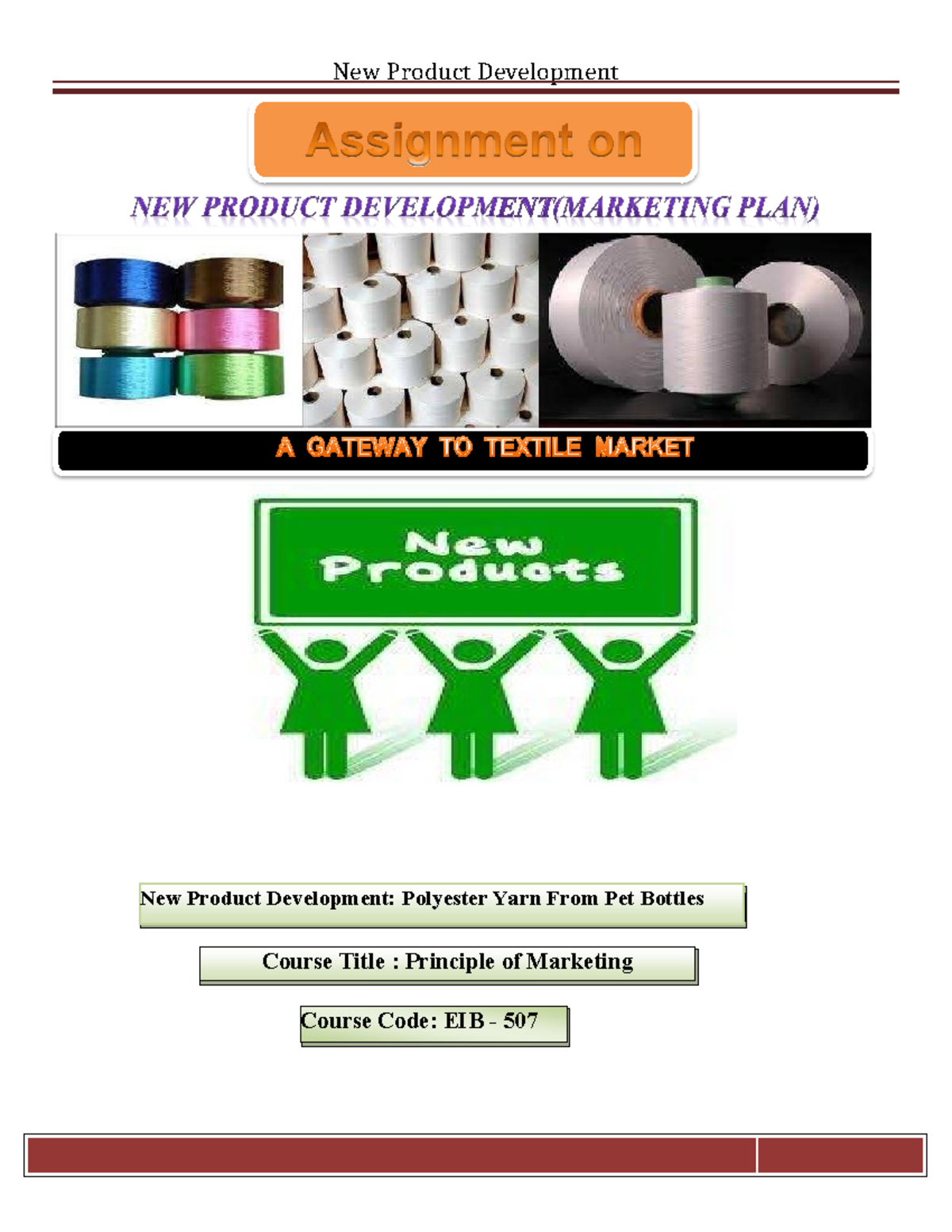 New product development - Features of the emergent pattern of good ...