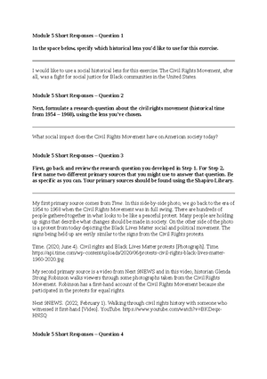 HIS-200-Module 1 Stacie Mc Kenzie Writing Plan - Stacie McKenzie HIS ...