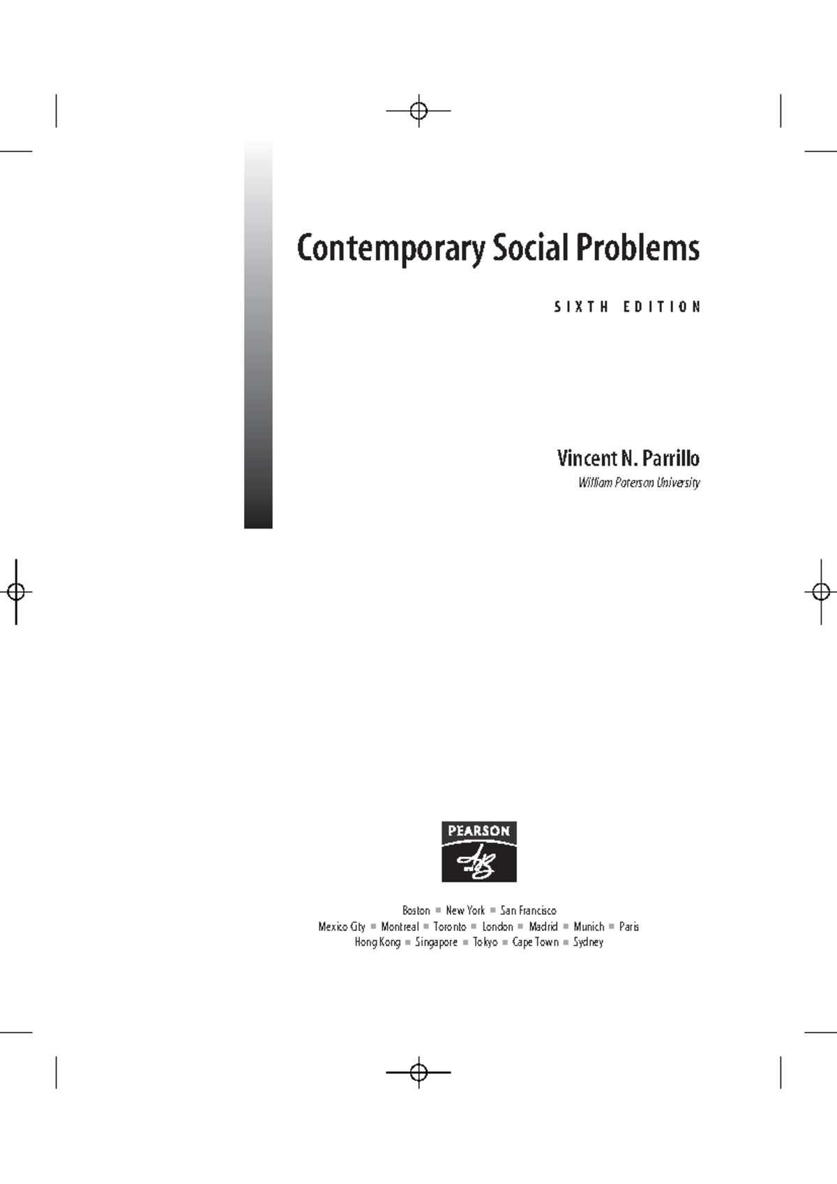 SOCI 101: Contemporary Social Problems - 6th Edition Overview - Studocu