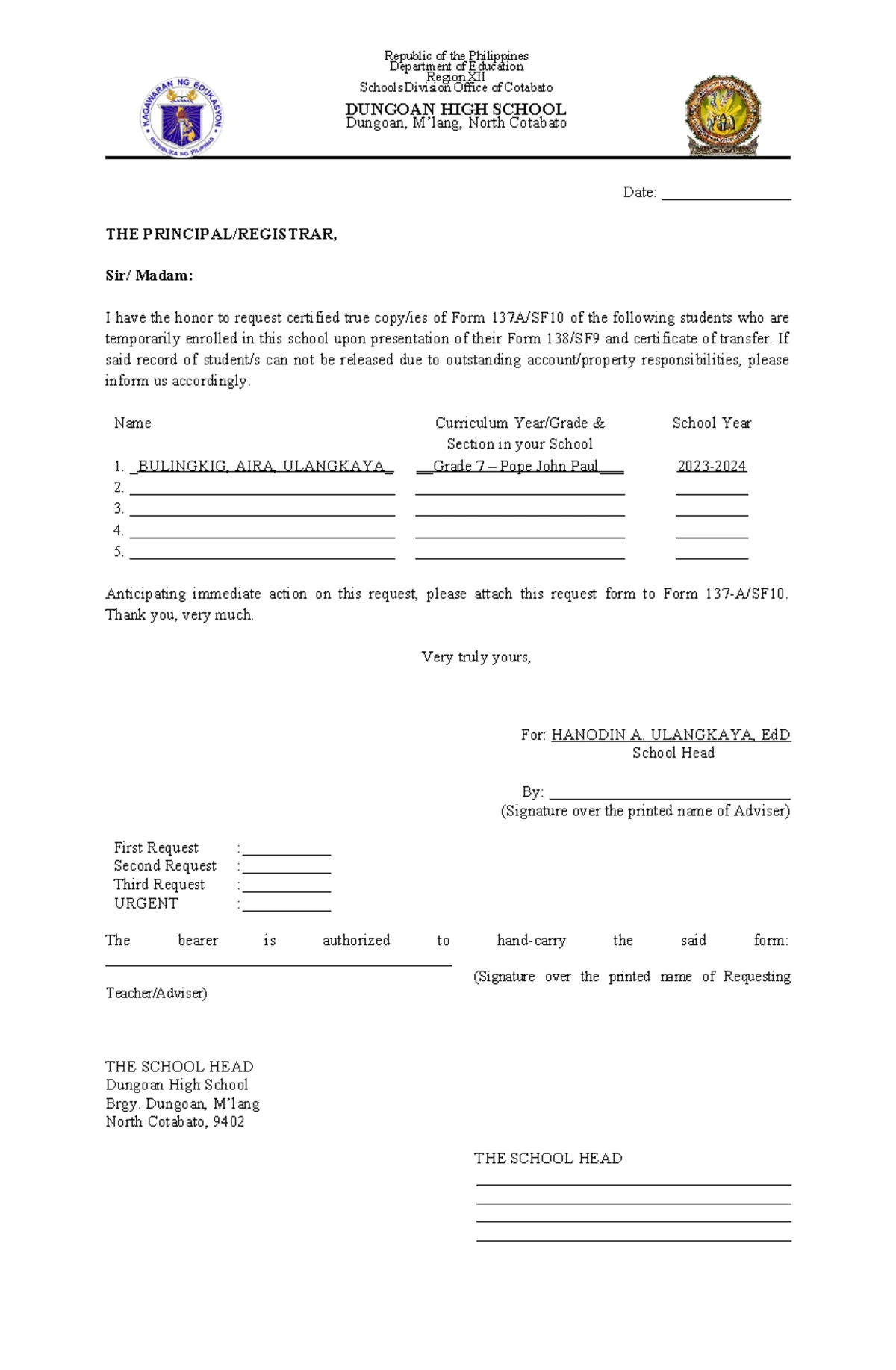 Accomplishment Report: Division School Press Conference 2024 - Studocu
