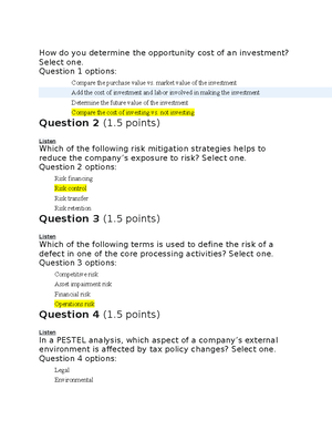 [Solved] An executive summary should do which of the following Select ...