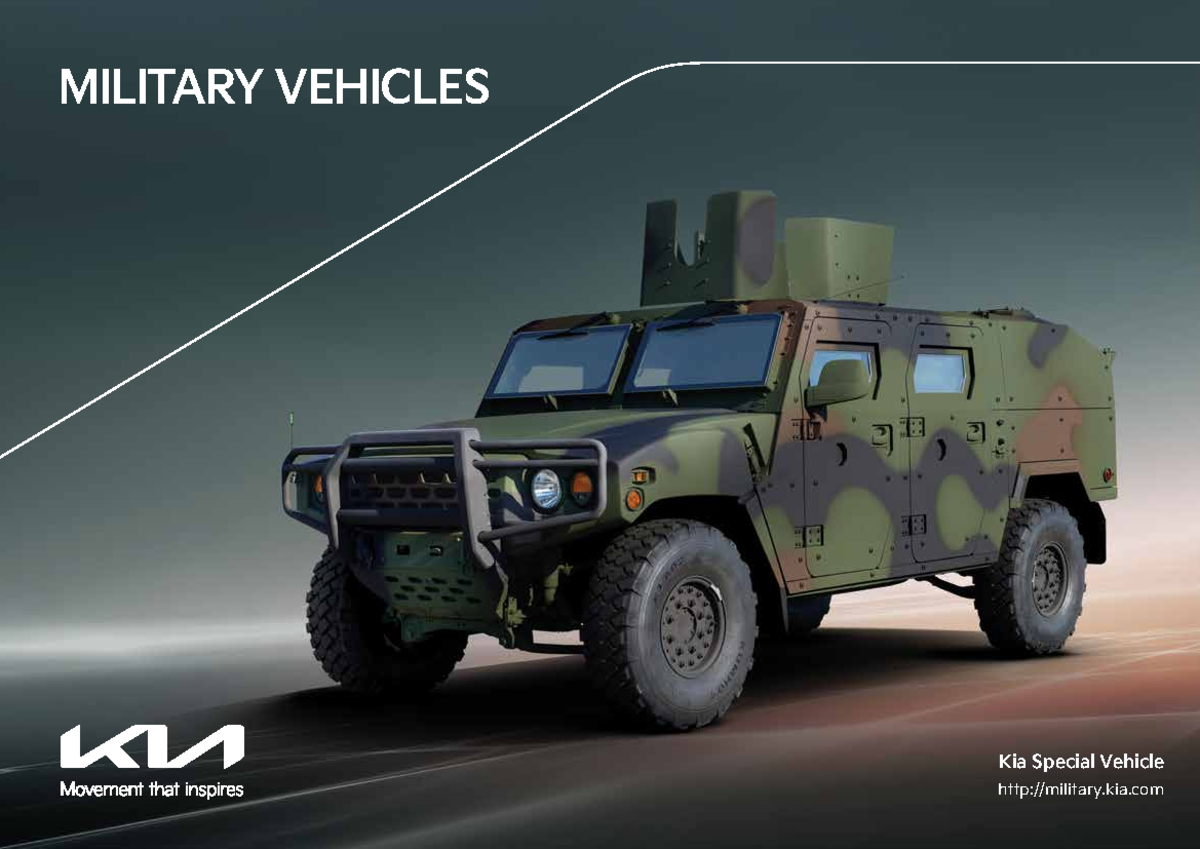 KIA Military Vehicles Catalog - Specialized Tactical Solutions for ...