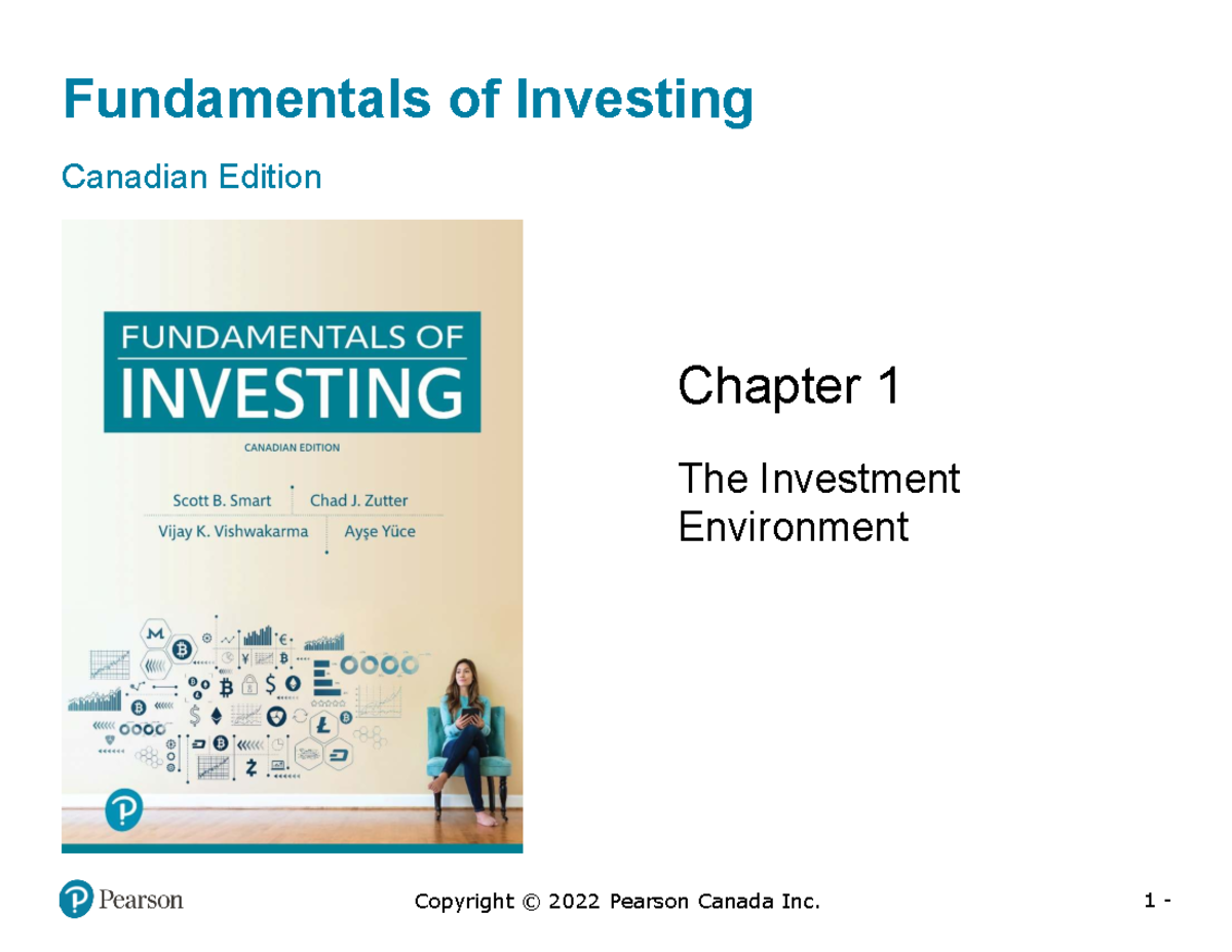 Fundamentals of Investing (FIN 101) Chapter 1: The Investment ...