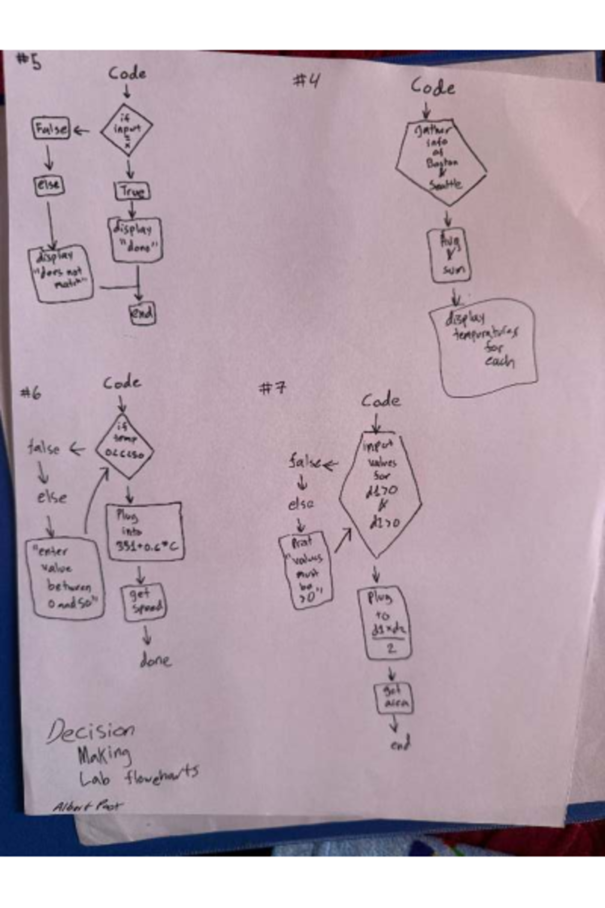 Decision Making Lab Flowcharts - Albert Poot - Studocu