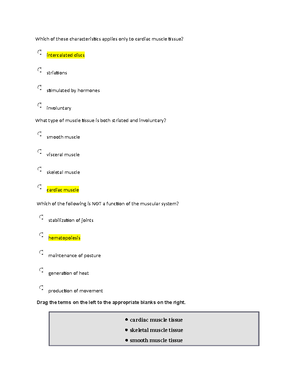 4-2 Mastering A and P Lab Module Four Quiz - 4-2 Mastering A and P Lab: Module Four Quiz Score ...