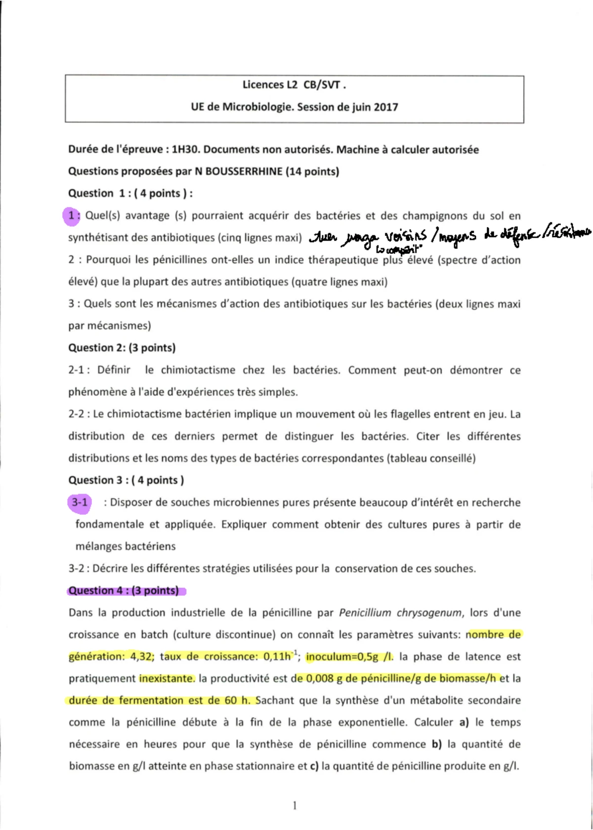 Milieu de Culture : Chapman et Isolation des Staphylococcus - Studocu
