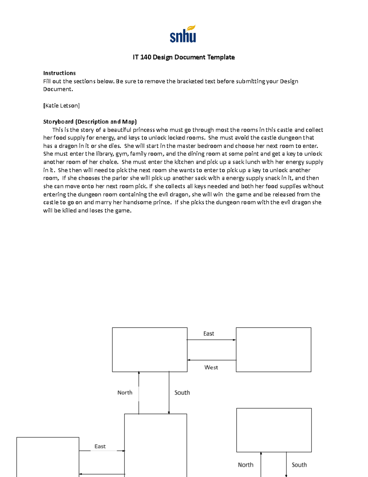 IT 140 Design Document Template-1 - IT 140 Design Document Template ...