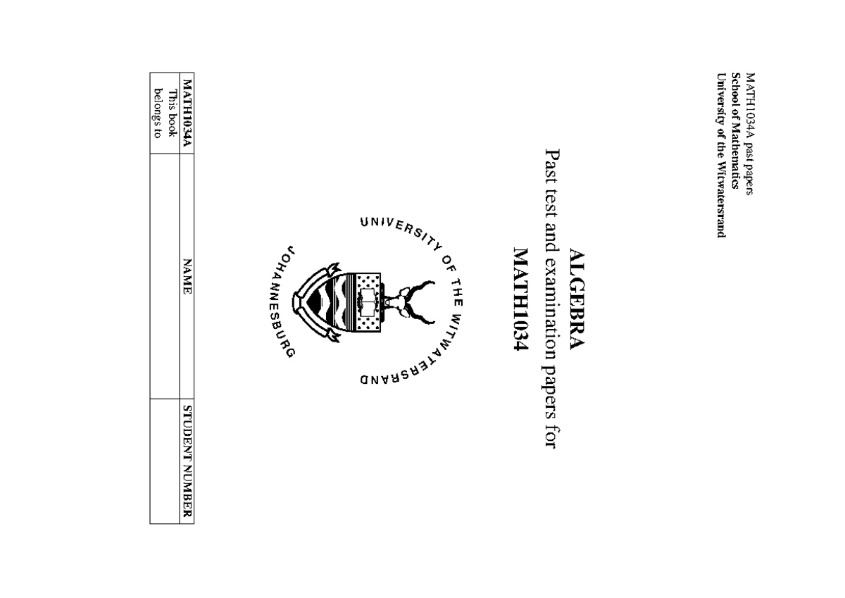 Mathematics Grade 12 Final Exam Guidelines 2021 - Studocu