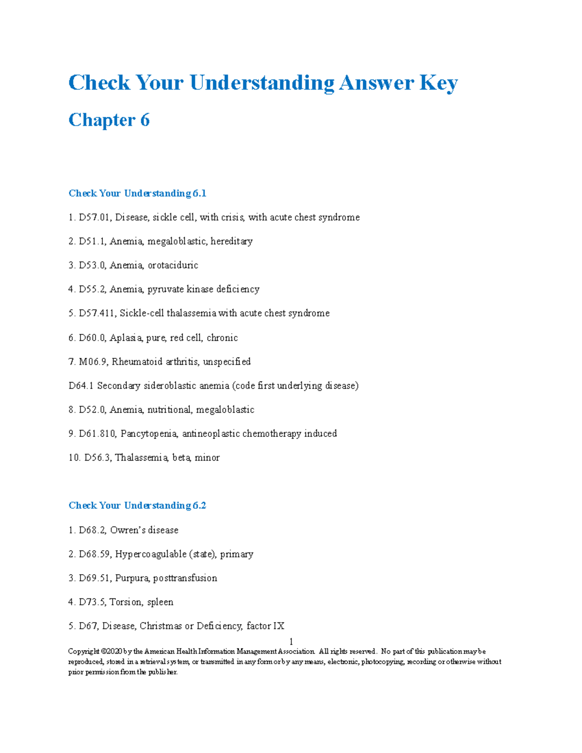Ch06.CYU - Answer Key for Check Your Understanding Exercises - Studocu
