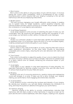 Music GD 6 Notes - CBC LESSON NOTES MUSIC GRADE 6 NOTES FREE LESSON ...