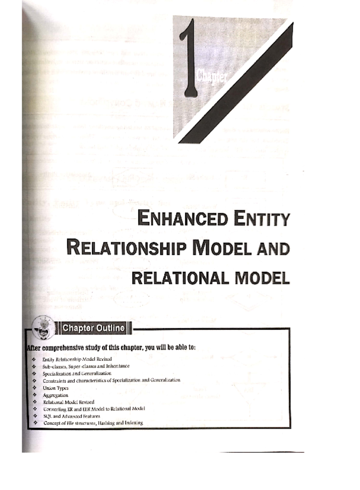 EER and Relational Model Overview: Key Concepts and Diagrams - Studocu