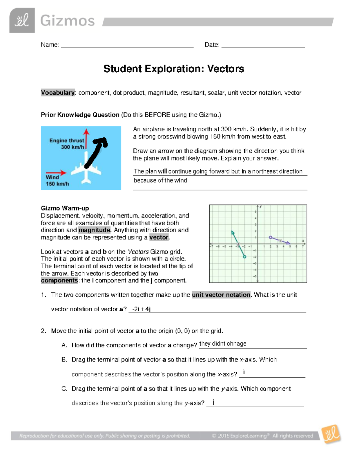 Vector SE: Understanding Vectors, Magnitude, and Dot Product Concepts - Studocu