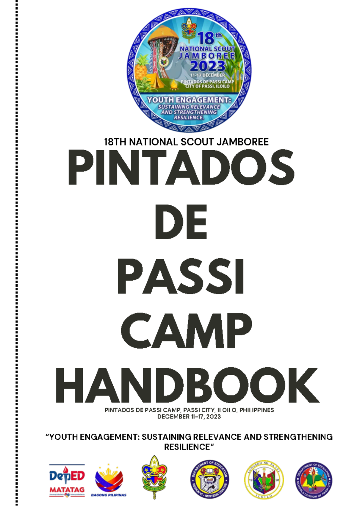 18TH NATIONAL SCOUT JAMBOREE HANDBOOK - PINTADOS DE PASSI CAMP - Studocu