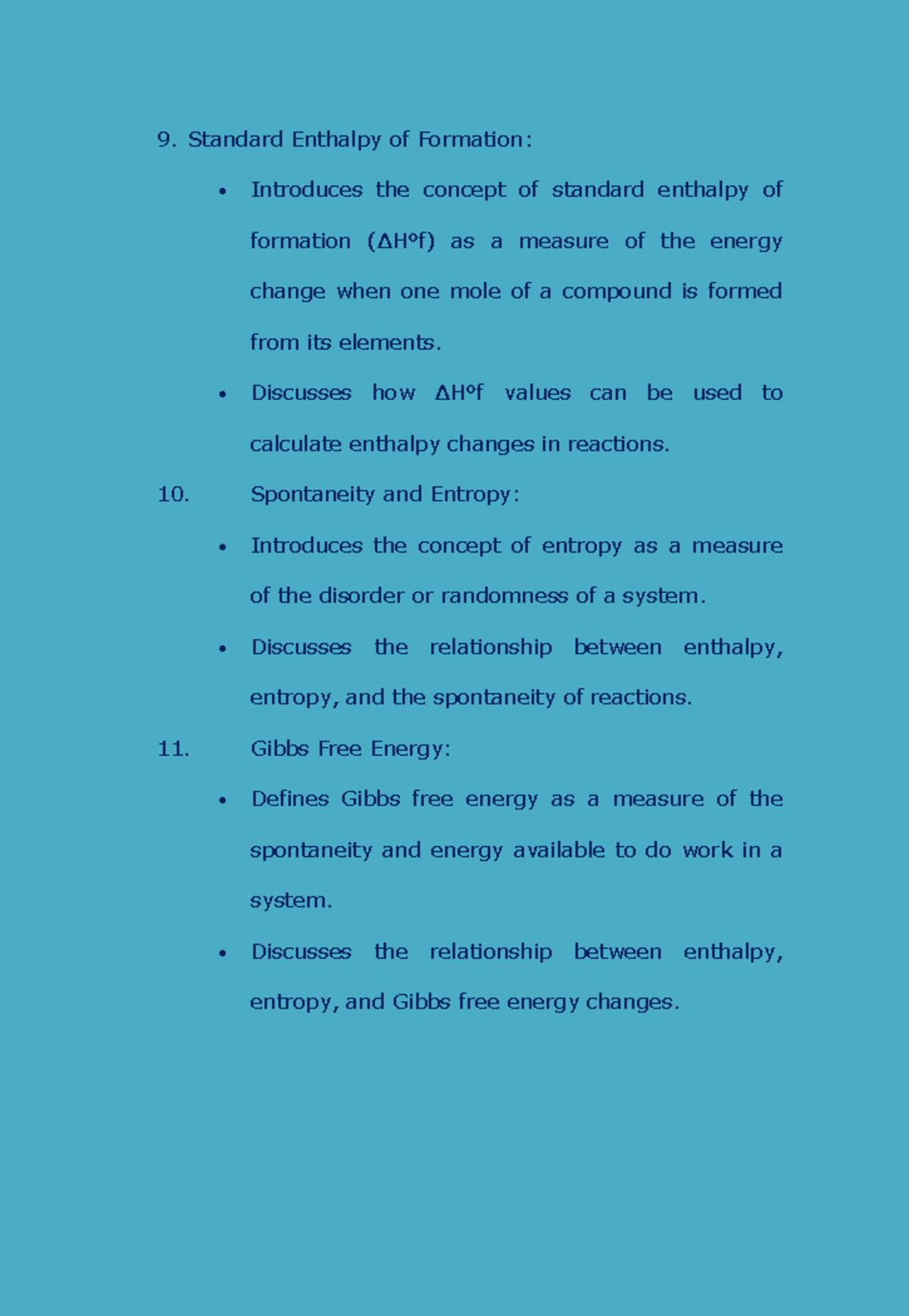 AP Chemistry-12 - AP Chemistry-12 - Standard Enthalpy of Formation ...