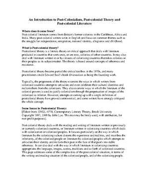 Chinua Achebe's Critique on Racism in Conrad's Heart of Darkness - Studocu