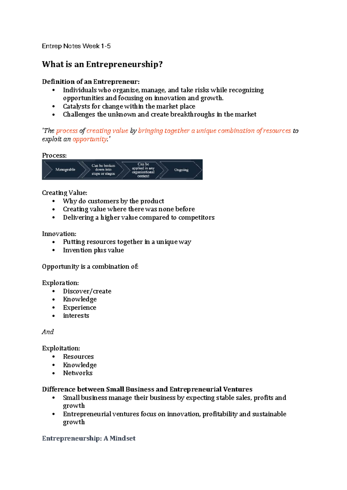 Entrep 101: Understanding the Entrepreneurial Mindset and Innovation ...
